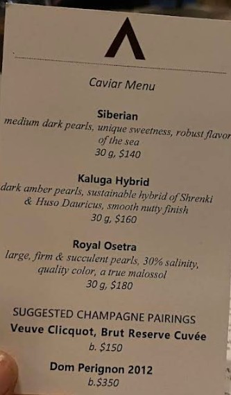 Vue 412 Restaurant Menu | Altius Pittsburgh – Fine Dining with Scenic ...